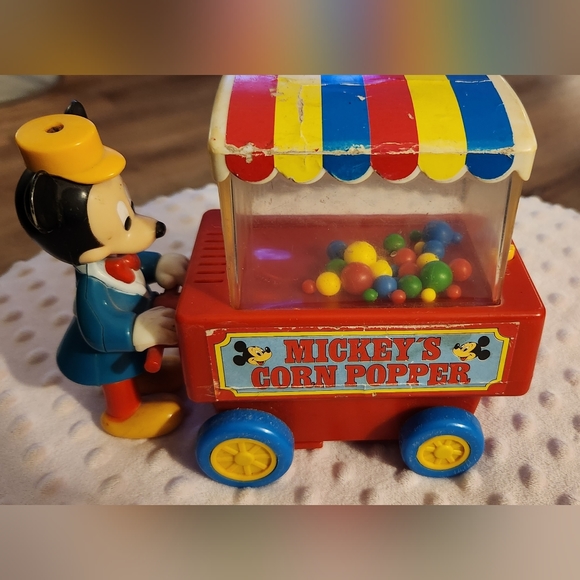 Disney | Toys | Vintage Disney 97s Mickeys Corn Popper Toy | Poshmark